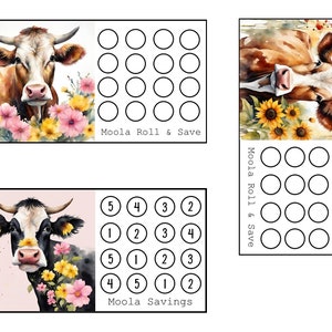 Let's Save Some Moolah! Savings Challenge With Cash Envelope - Etsy