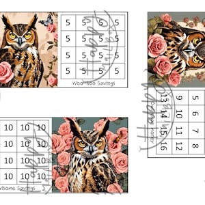 Woo-hoo Mini Saving Challenges and Cash Envelope - Etsy