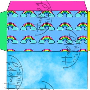 Somewhere Over the Rainbow Savings Challenge and Cash Envelope - Etsy