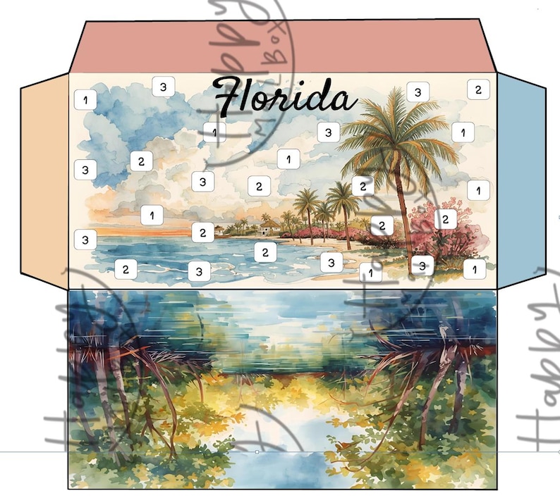 First Set- in 50 States Envelope Savings Challenges- Alabama-alaska ...
