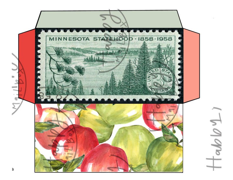 Minnesota the 32nd State Savings Challenge and Cash Envelope - Etsy