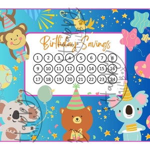 Birthday Savings 9 Mini Challenges and a Big Challenge Along With a ...