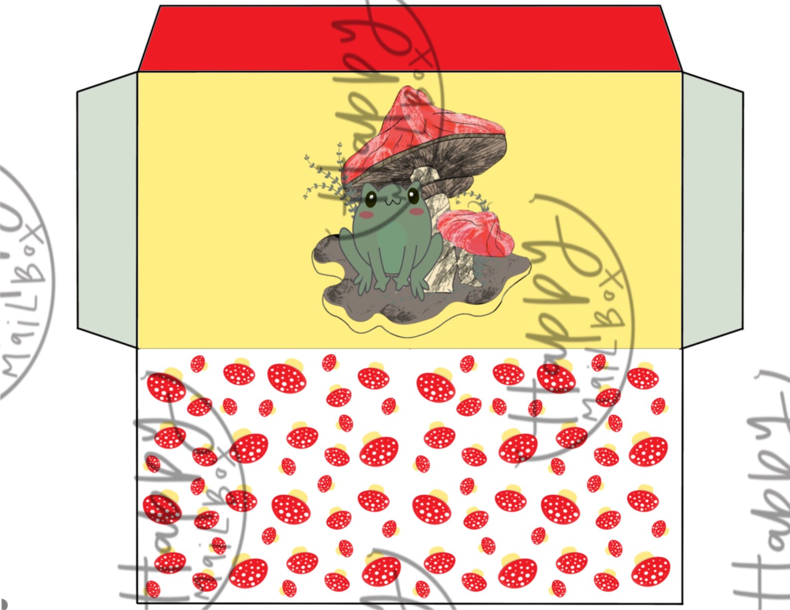 Mushroom and Frog Mini Savings Challenges and Cash Envelopes - Etsy