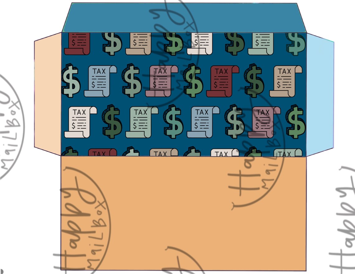 Tax Savings Challenge and Cash Envelope - Etsy