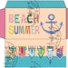 Beach Summer Savings Challenge With Cash Envelope - Etsy