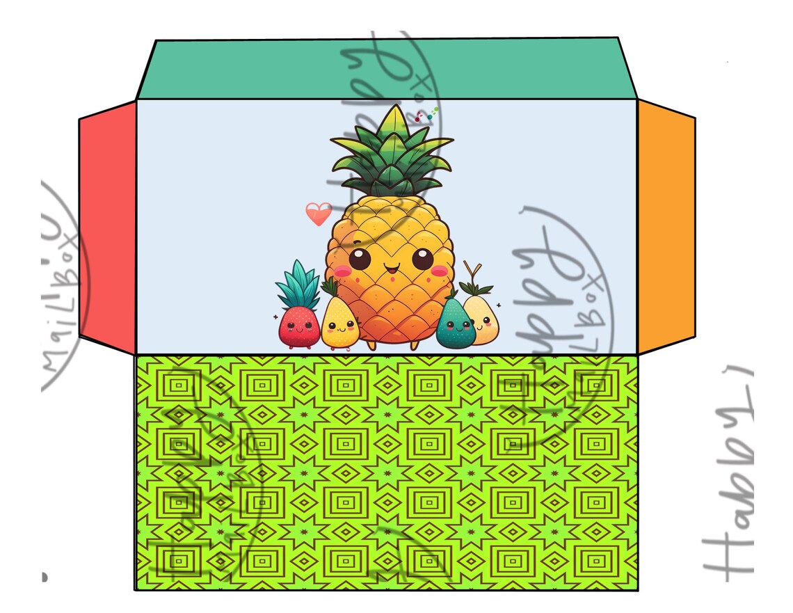 Pineapple Mini Savings Challenges and Cash Envelopes - Etsy