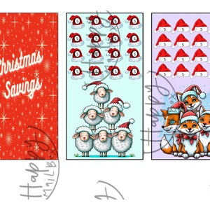 Christmas Mini Saving Challenge Set - Etsy