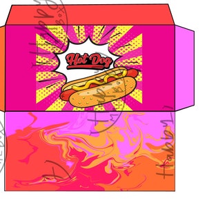 National Hot Dog Day Savings Challenge and Cash Envelope - Etsy
