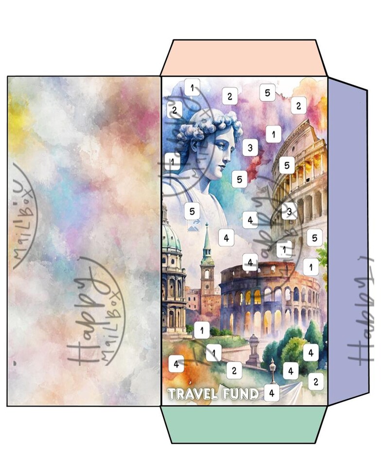 Travel Fund Envelope Savings Challenges Set of 3 - Etsy