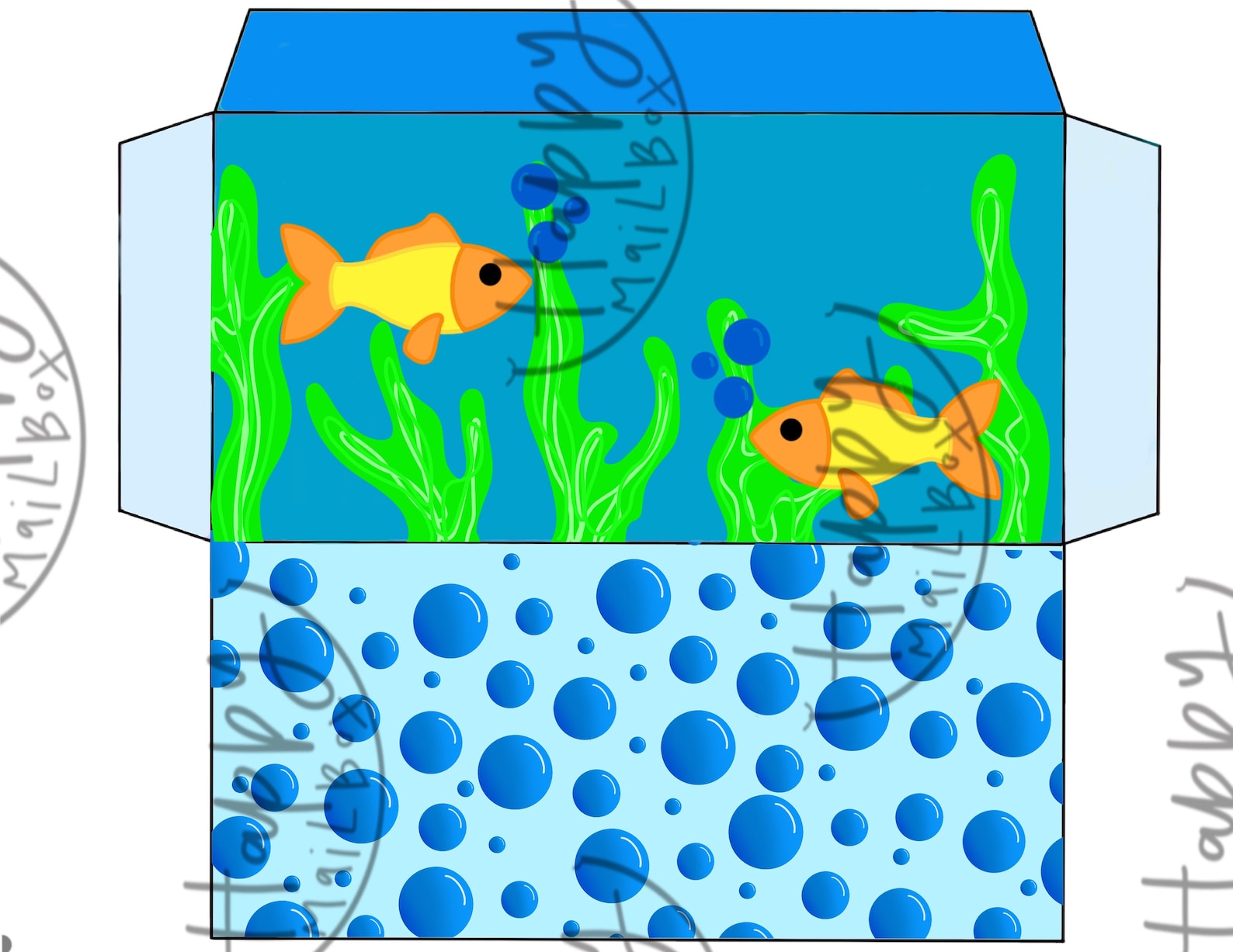 Fish Bowl Savings Challenge and Cash Envelope - Etsy