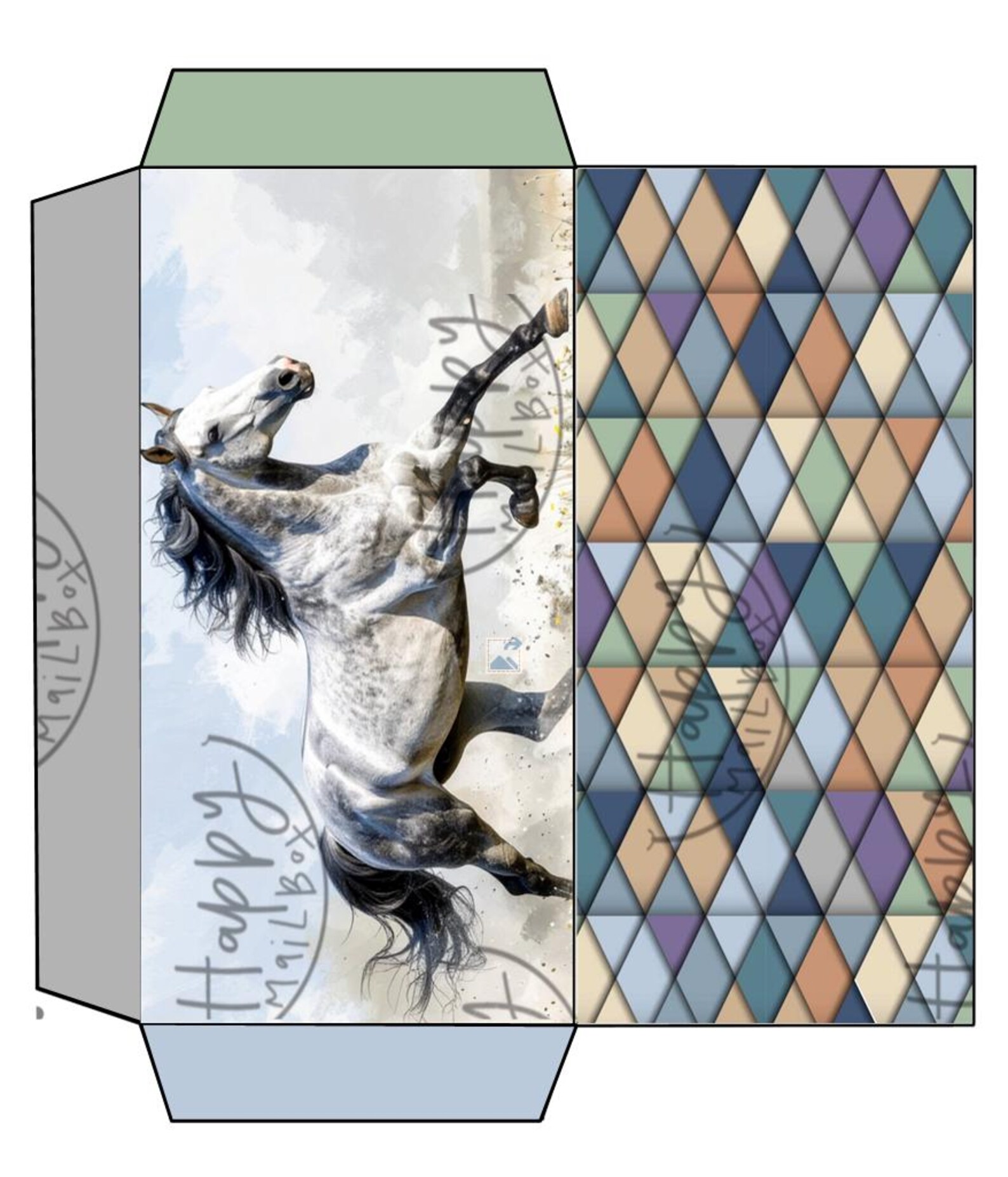 Horse Roll and Save Challenge With Cash Envelope - Etsy