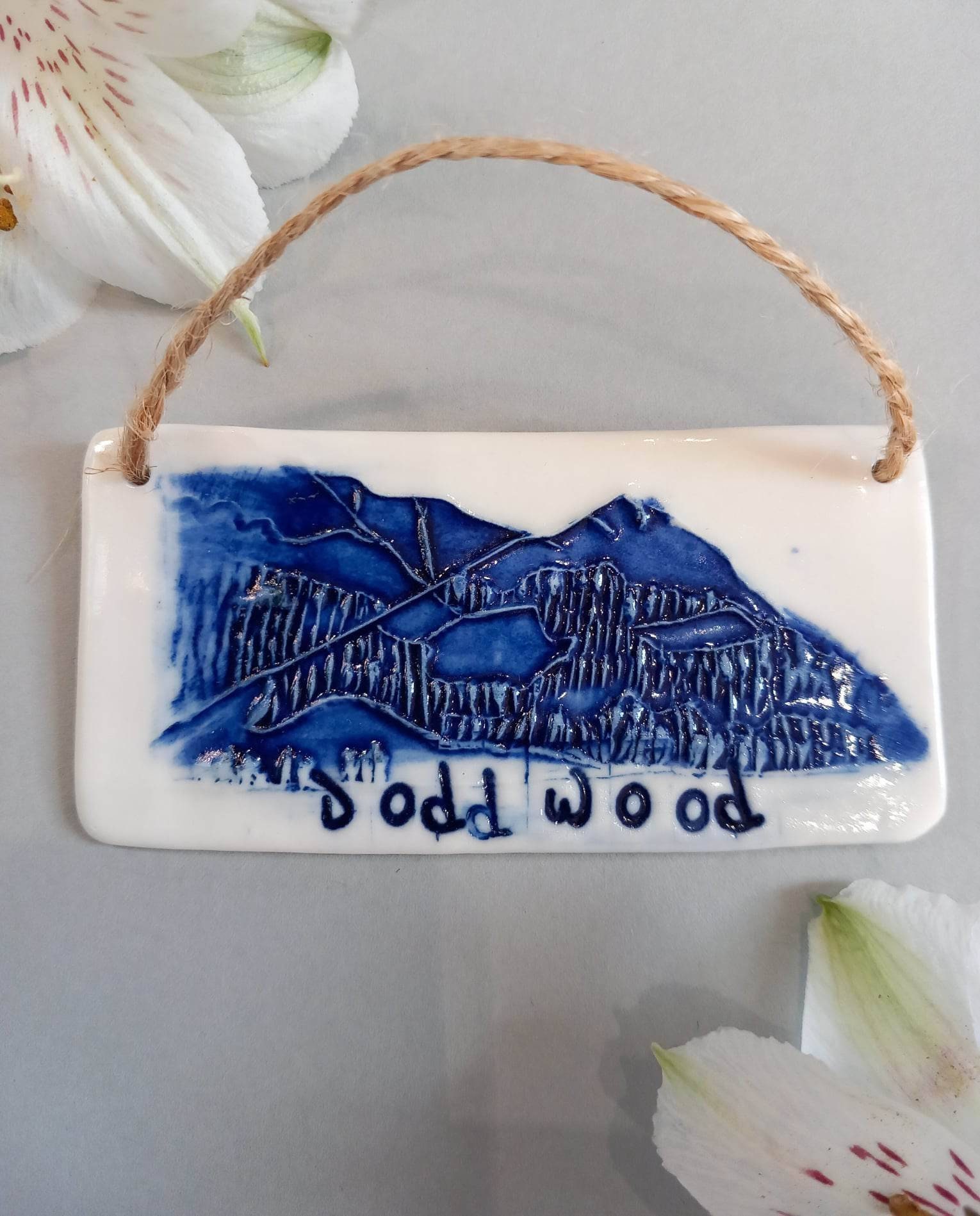 Decoración Dodd Wood Keswick colgante corazón - Etsy España