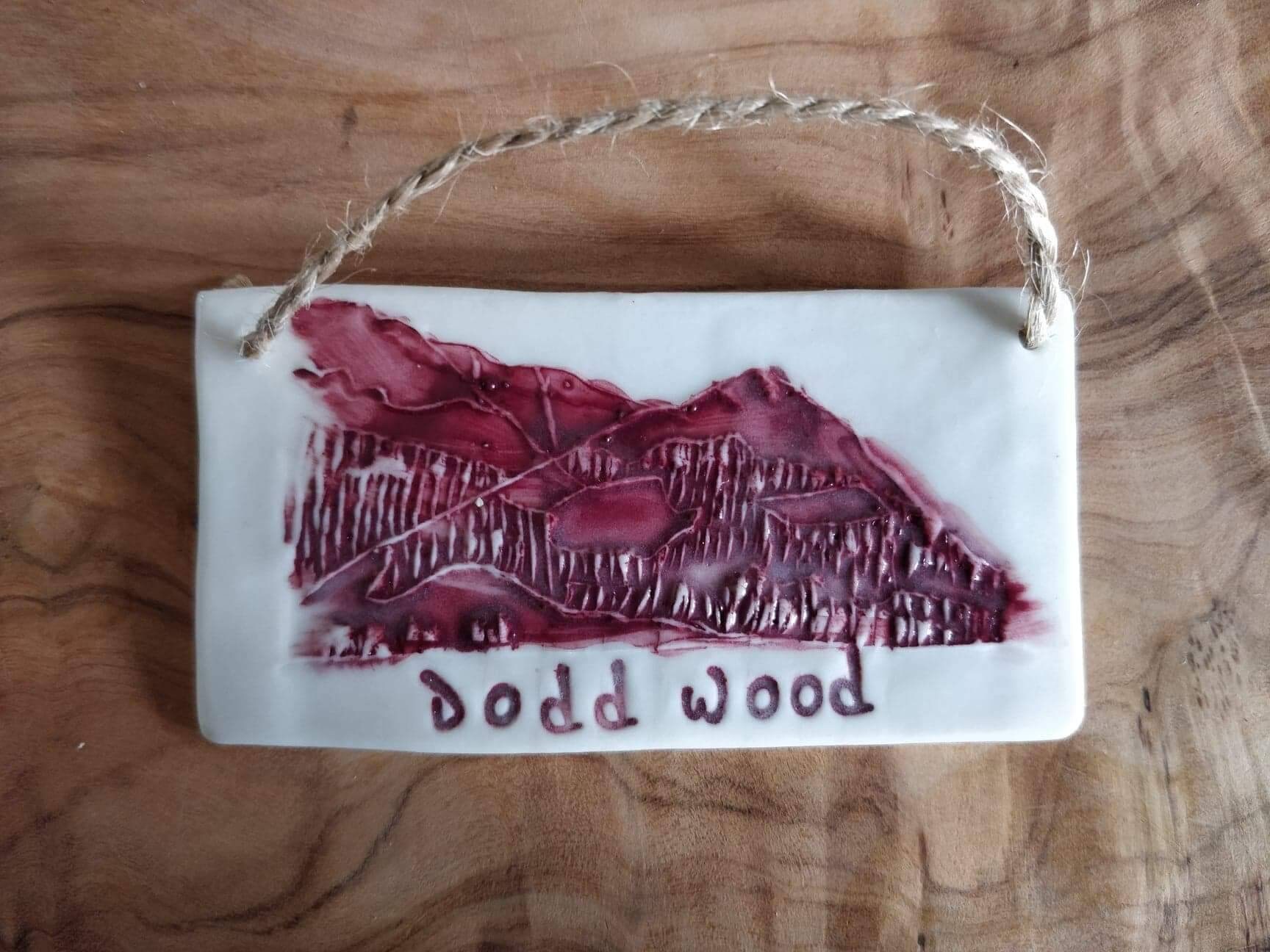 Decoración Dodd Wood Keswick colgante corazón - Etsy España