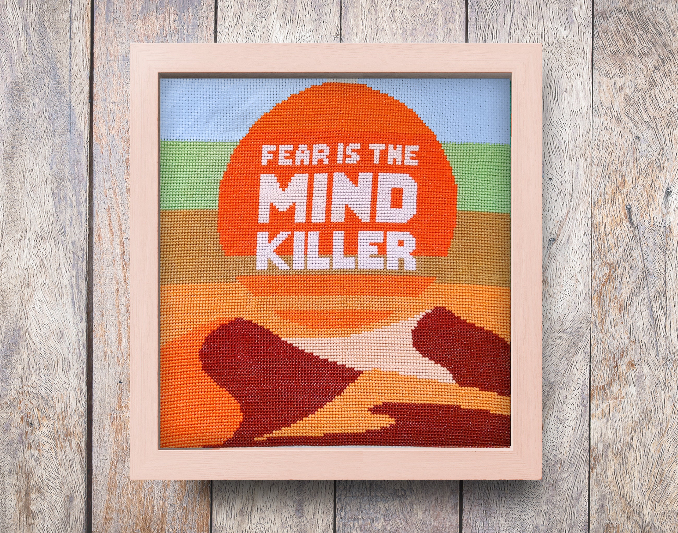 Dune Cross Stitch Pattern, Instant Download PDF, Full Instructions ...