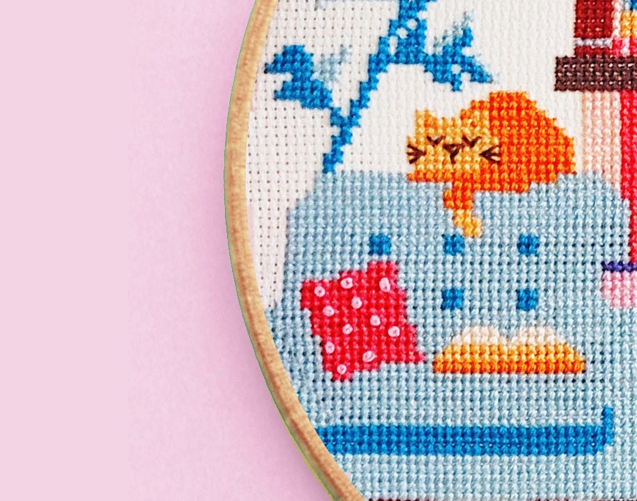 Library Cross Stitch Pattern Full-colour PDF Instant - Etsy