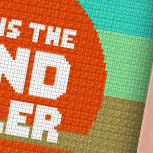 Dune Cross Stitch Pattern, Instant Download PDF, Full Instructions ...
