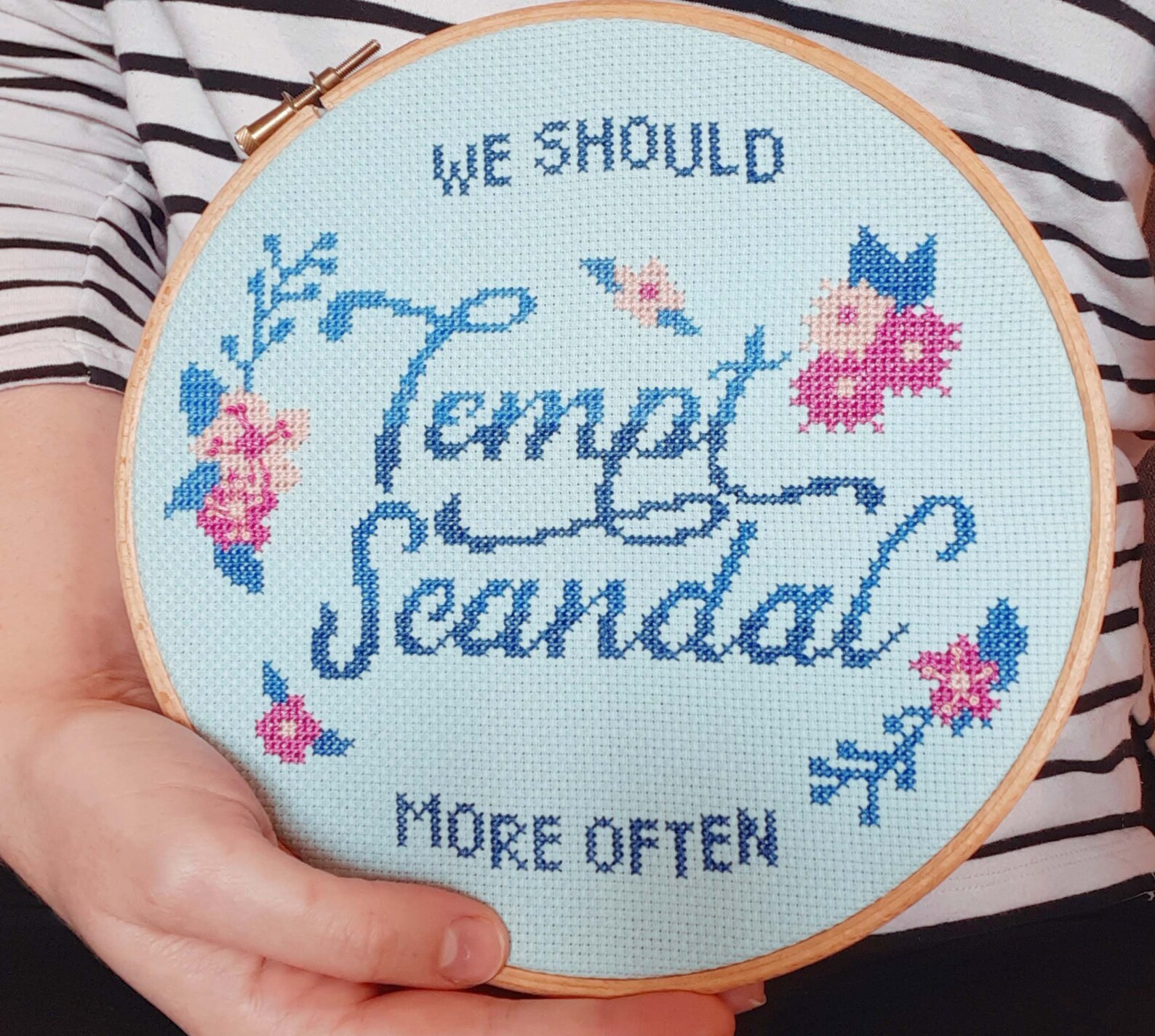 Bridgerton Cross Stitch Pattern Full-colour PDF Immediate - Etsy