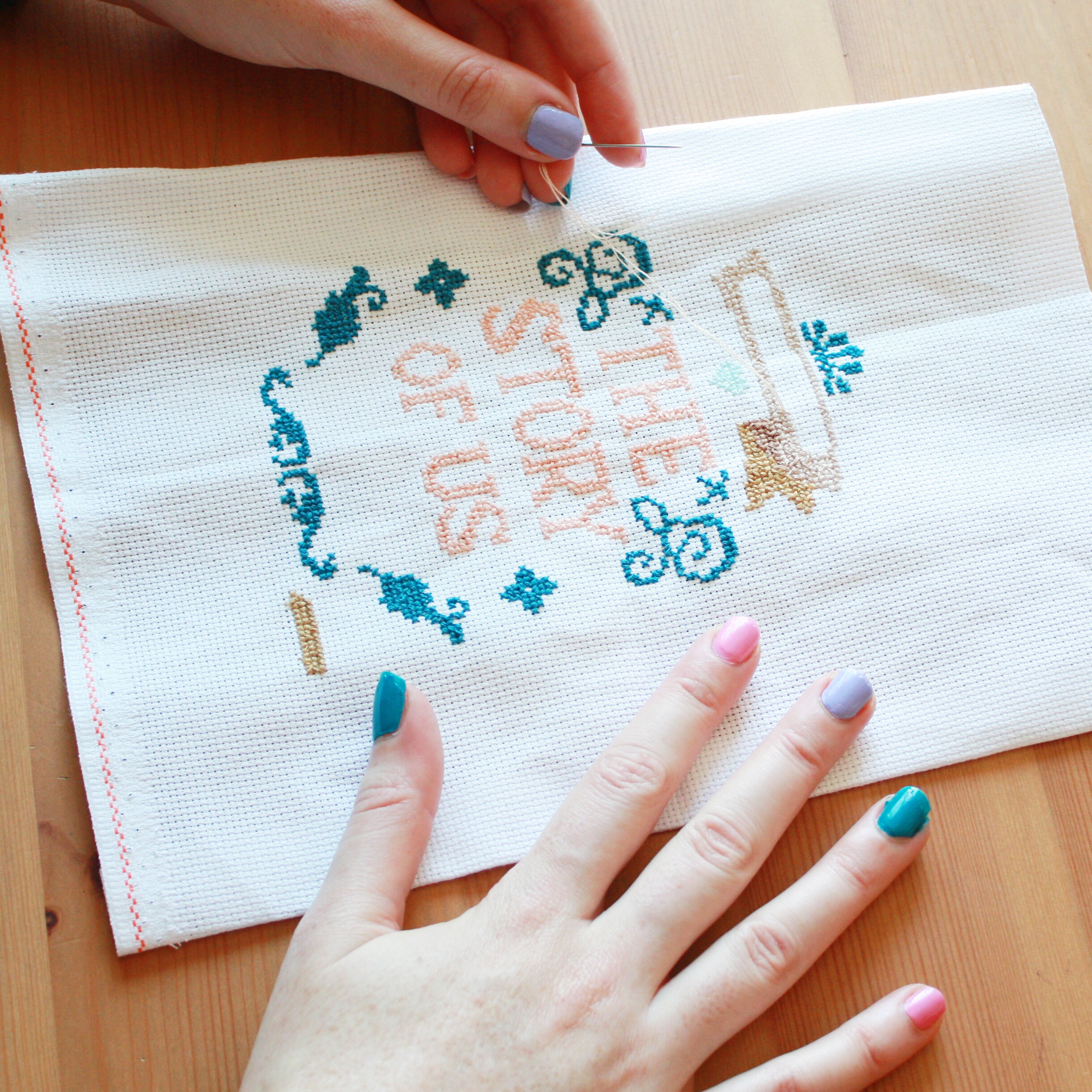 Custom Cross Stitch Pattern Full-colour PDF Immediate - Etsy