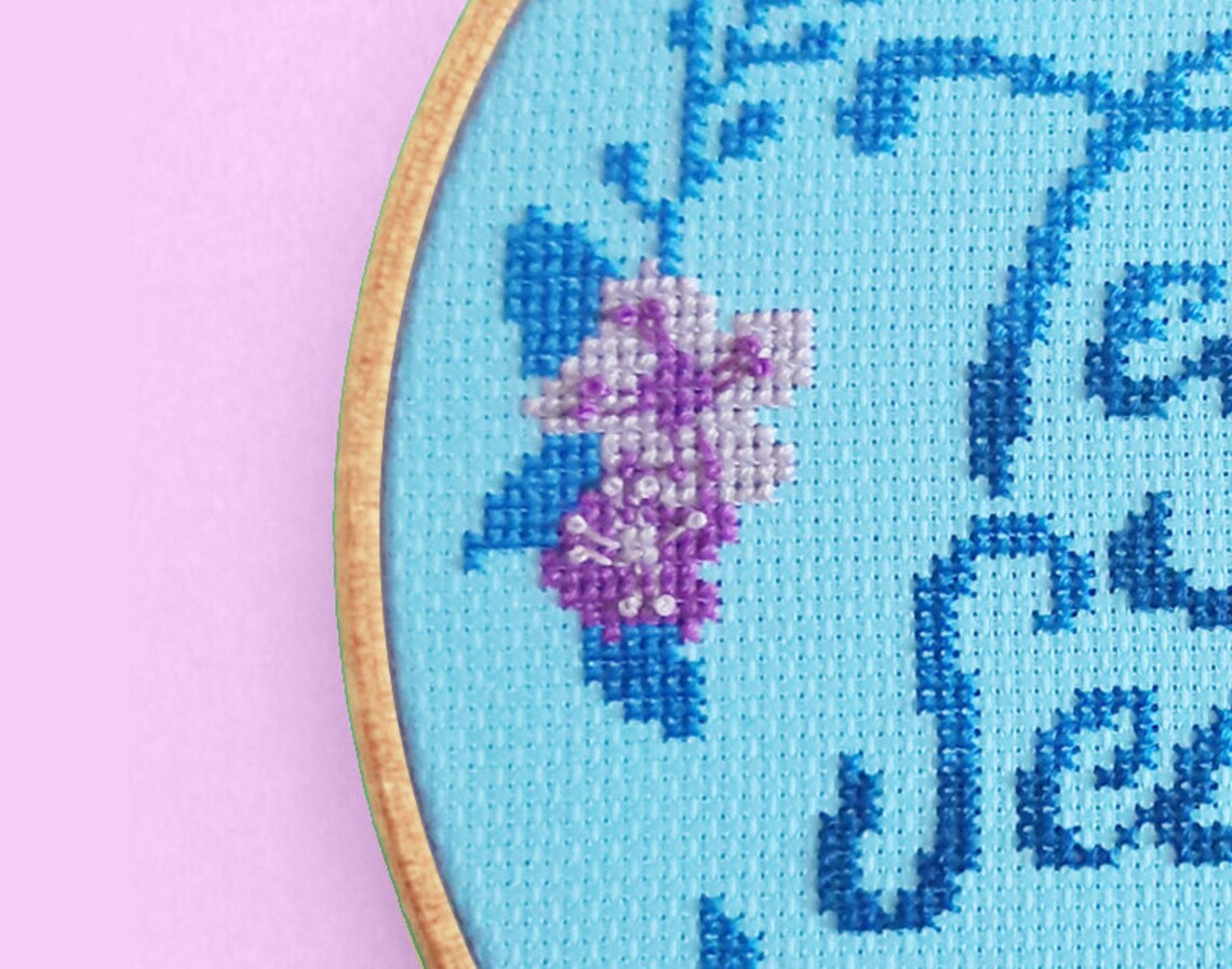 Bridgerton Cross Stitch Pattern Full-colour PDF Immediate - Etsy