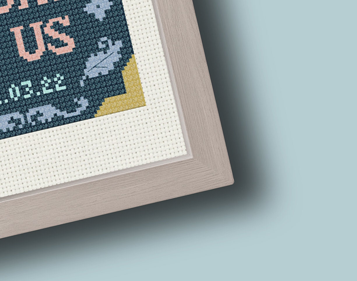Custom Cross Stitch Pattern Full-colour PDF Immediate - Etsy