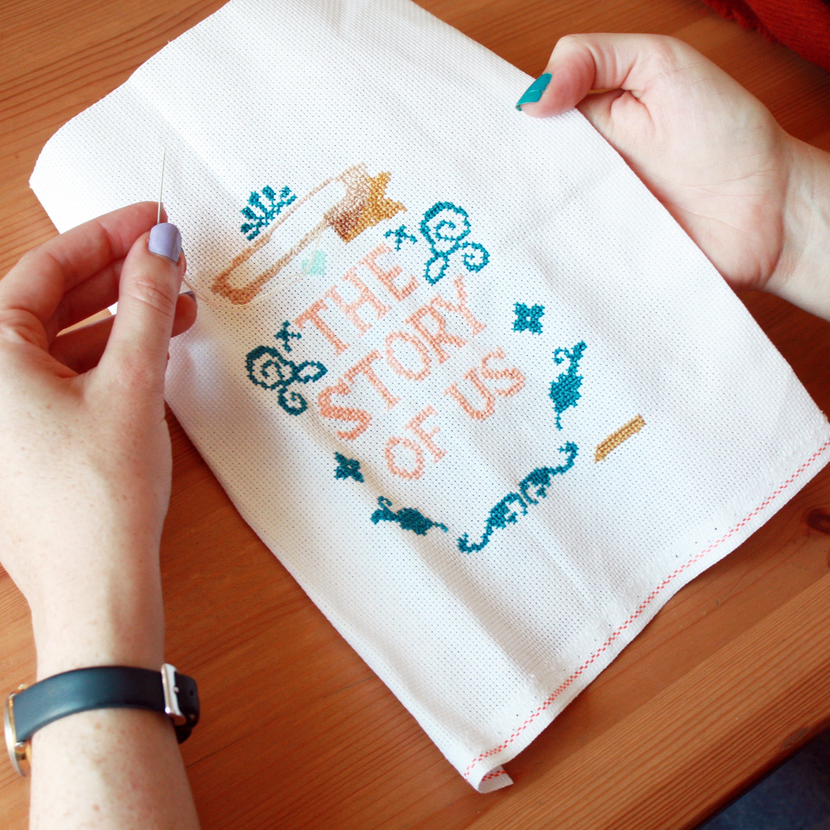 Custom Cross Stitch Pattern Full-colour PDF Immediate - Etsy