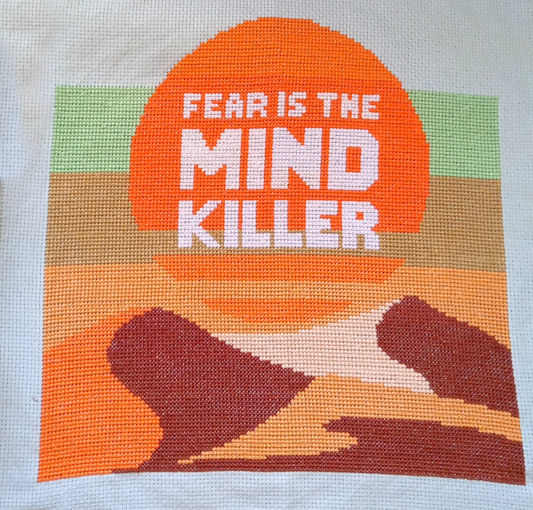 Dune Cross Stitch Pattern, Instant Download PDF, Full Instructions ...