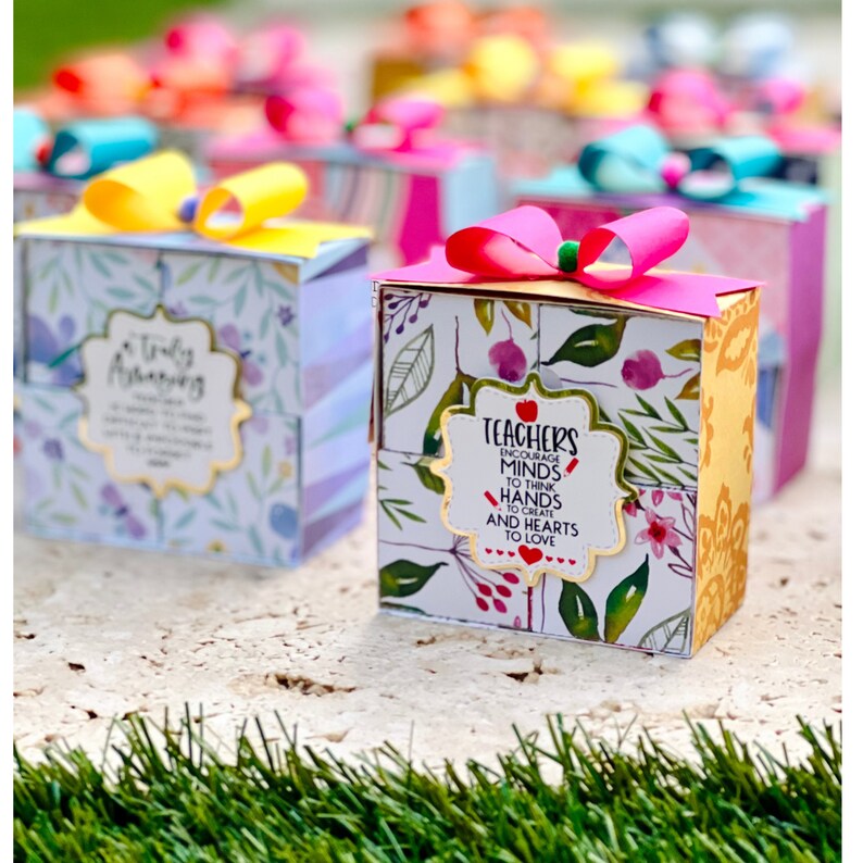 SAMMY Box Cutting Files Box Template SVG Files Favor Box - Etsy