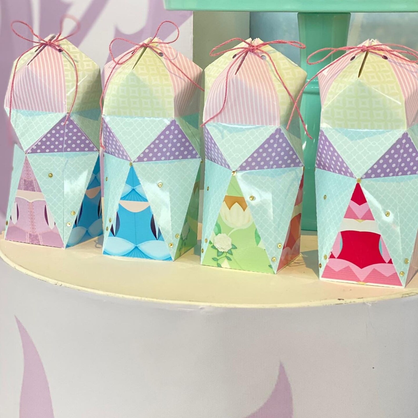 Geometric Box Template 04 Cutting Files Box Template SVG | Etsy