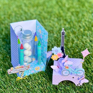 COLORS Box #2, Cutting Files, Assemble Video, Box Template SVG,PDF ...