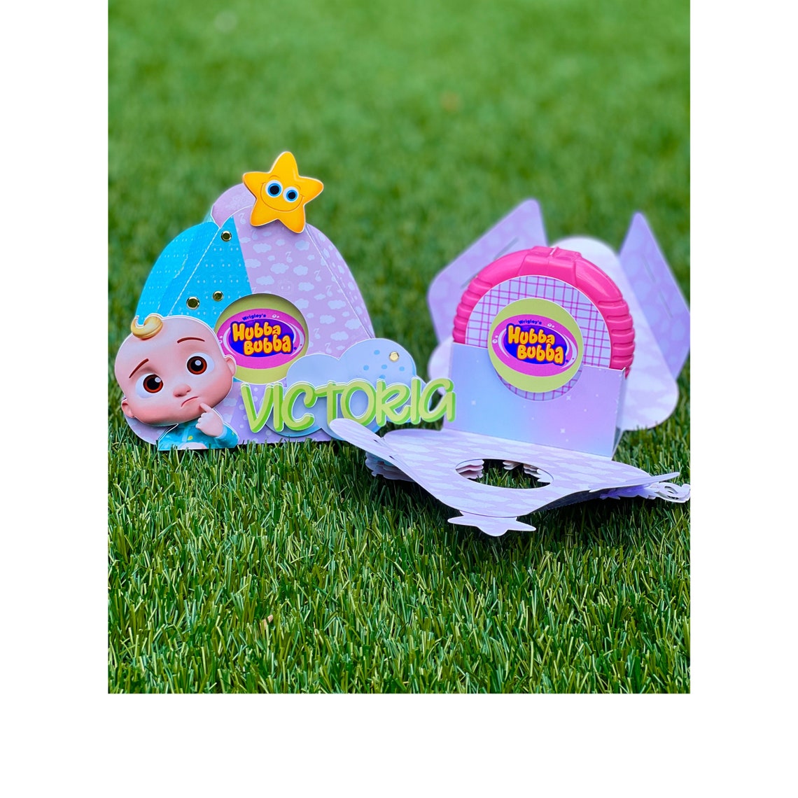 BUBBLEGUM Triangle Box Template Cutting Filesbox Template - Etsy