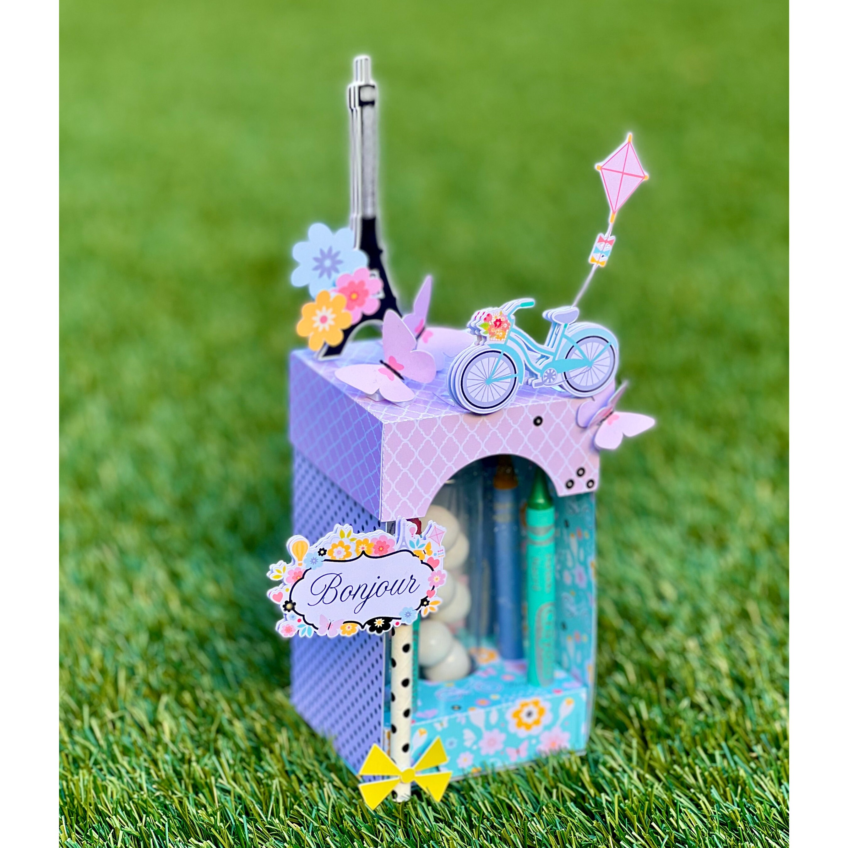 COLORS Box 2 Cutting Files Assemble Video Box Template - Etsy