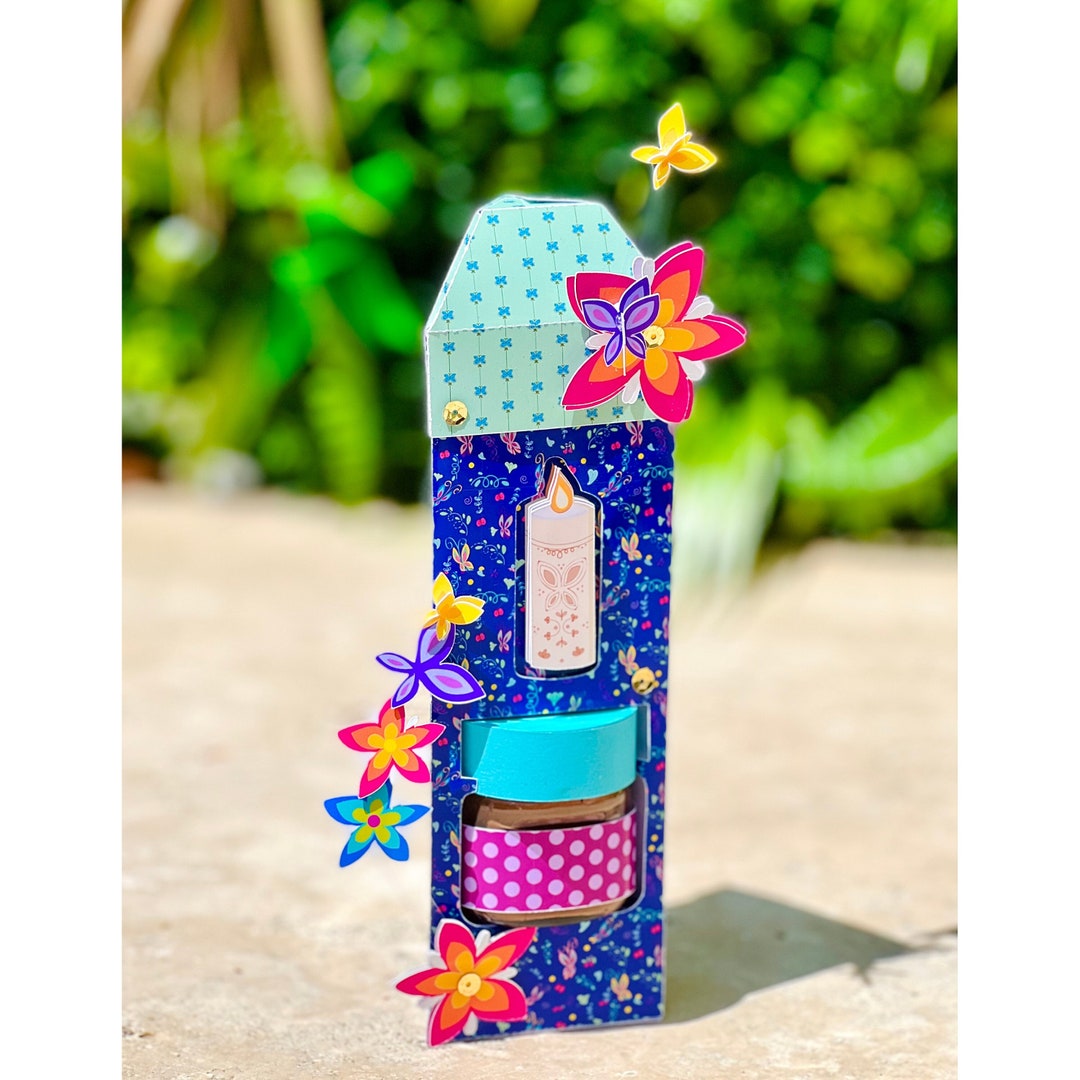 Mini Nutella TALL Triangule Box Template, Cutting Files,box Template ...