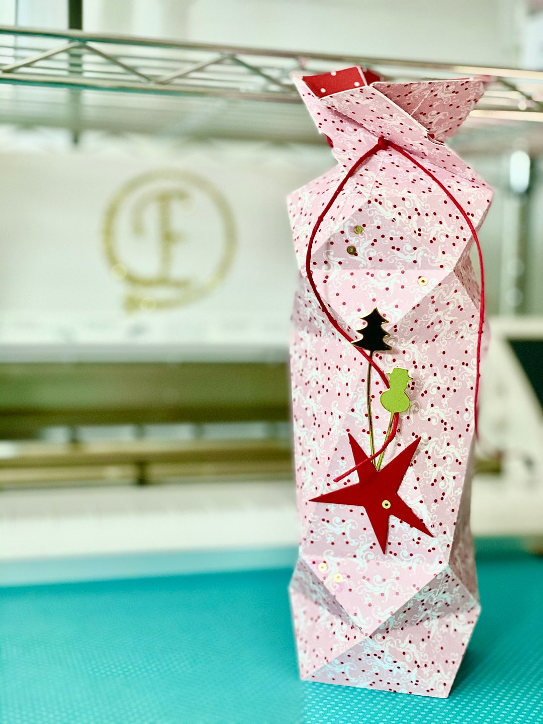 Geometric Box Template 01, Cutting Files, Box Template SVG, DXF Files ...