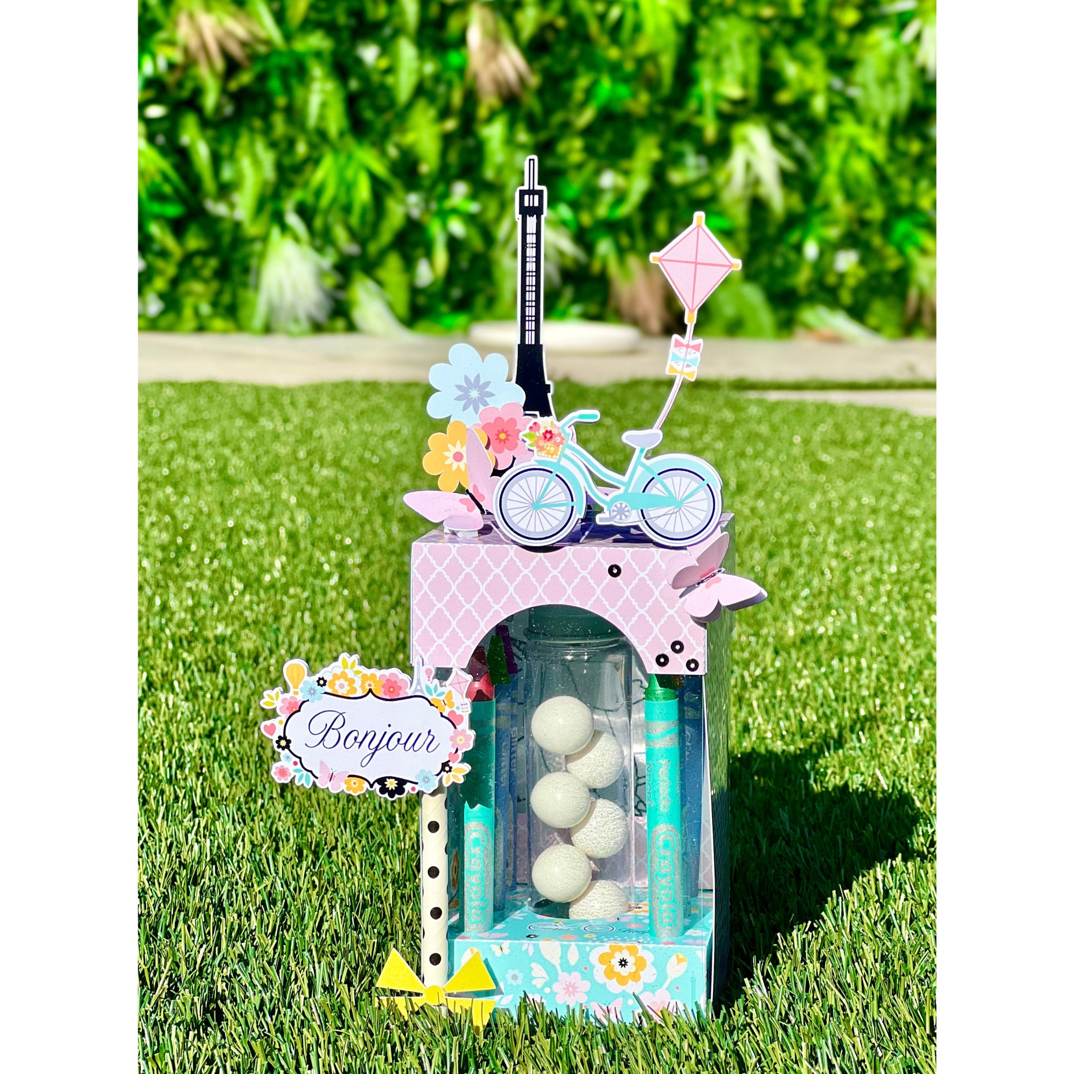 COLORS Box 2 Cutting Files Assemble Video Box Template - Etsy