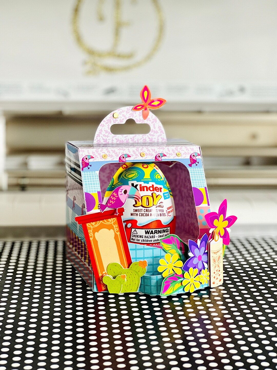 Kinder Joy Egg Box Template, Cutting Files, Box Template SVG Files ...