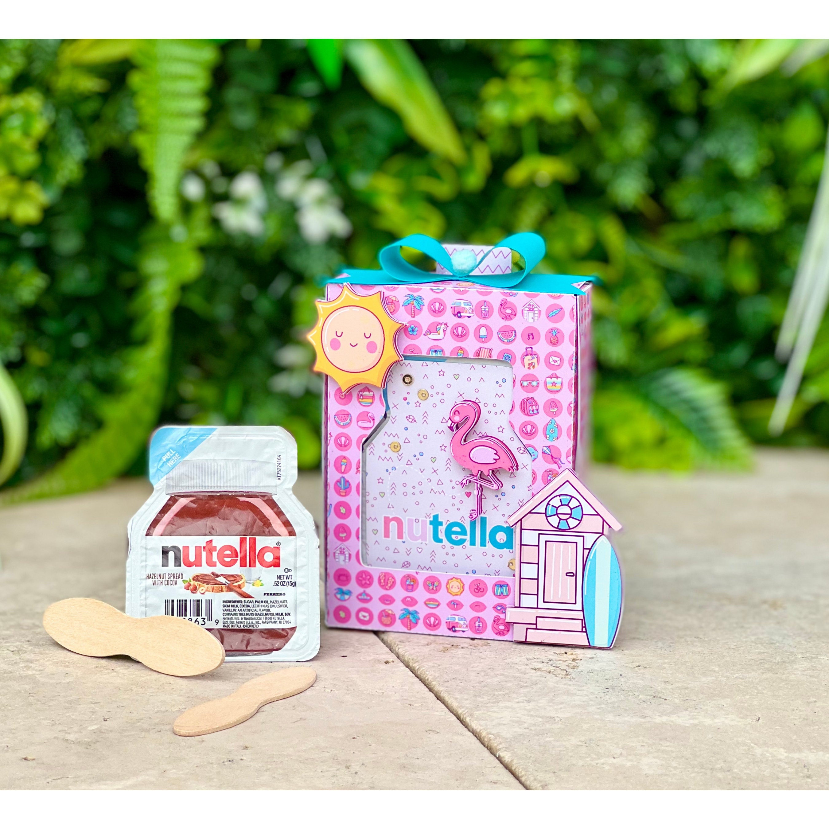 Nutella SPREAD Box Template 01, Cutting Files,box Template, SVG Files ...