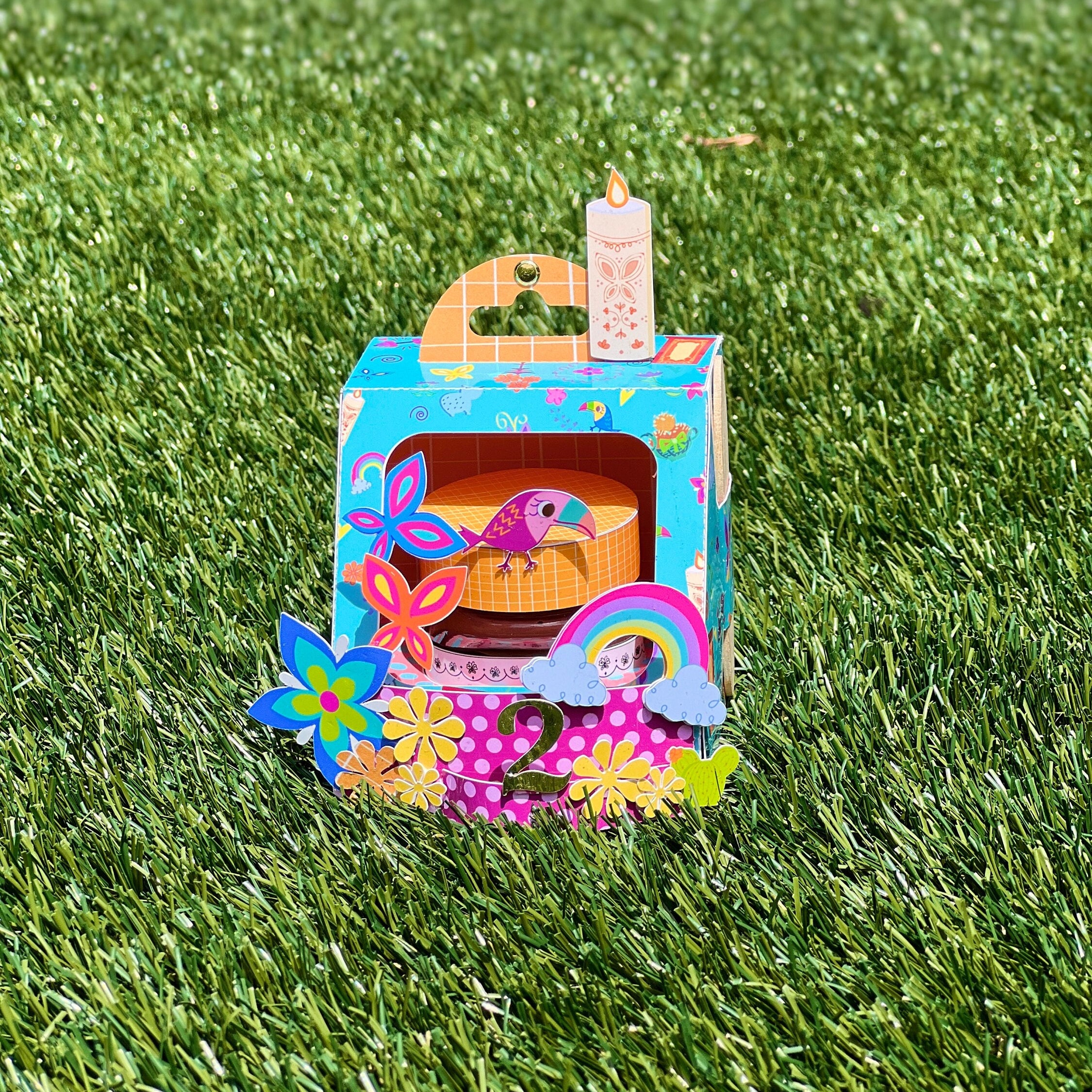 Mini Nutella Box Template Cutting Files Box Template SVG - Etsy Hong Kong