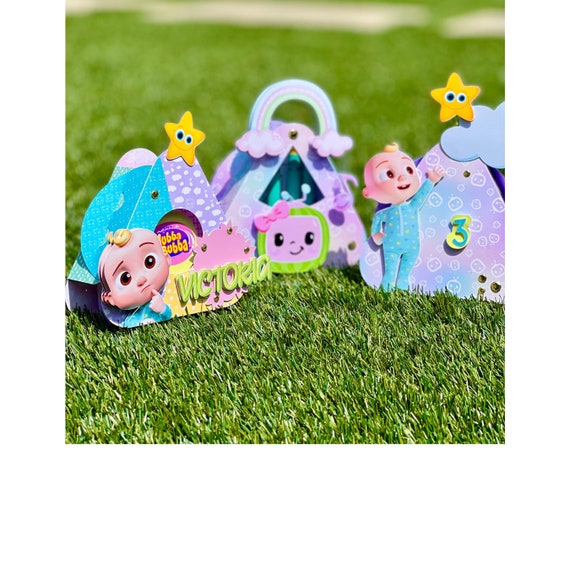 COMBO Bubble Gum and Colors Triangle Box Templatecutting - Etsy