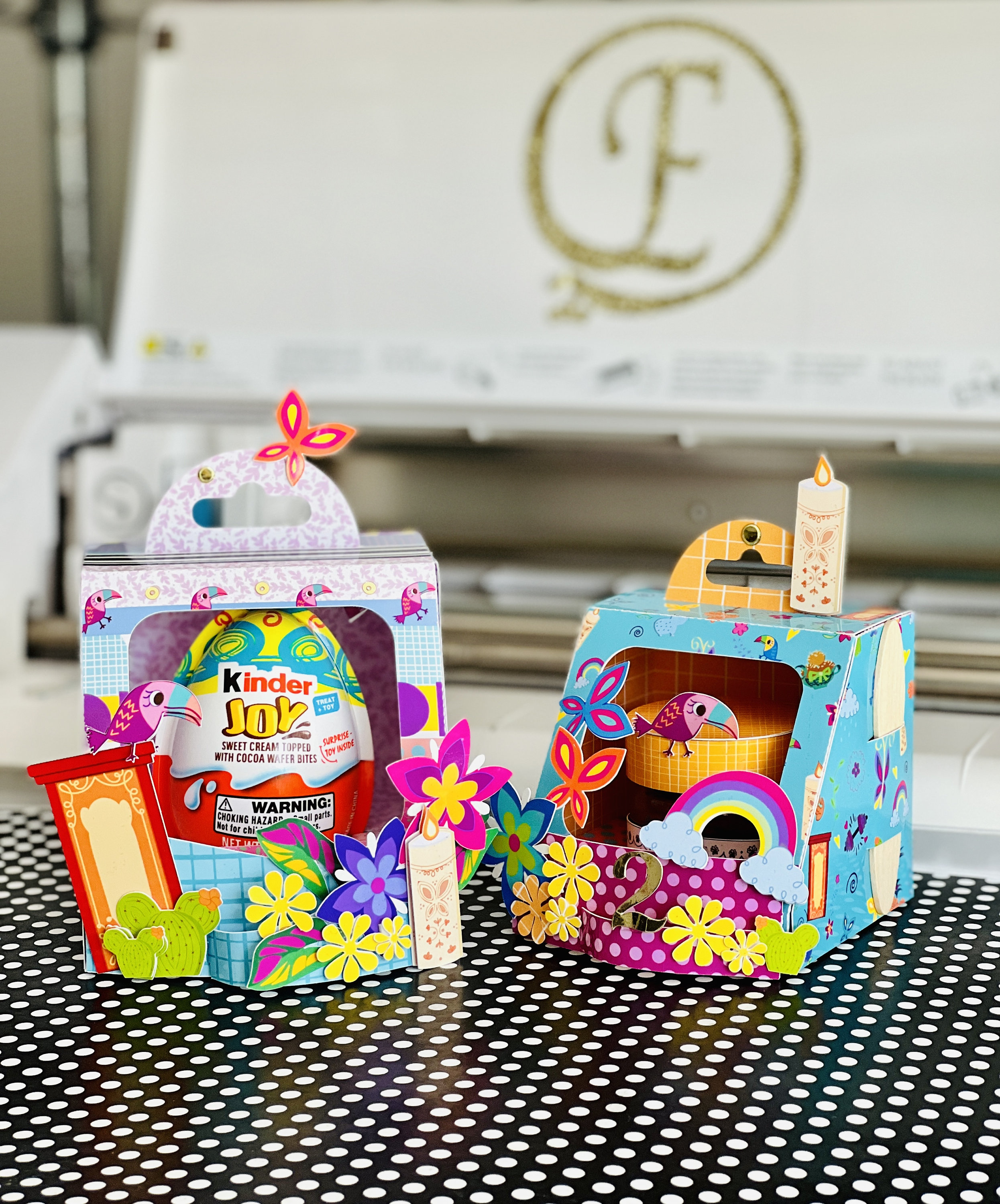 COMBO Kinder Joy Egg Box and Mini Nutella Box (2 TEMPLATES), Cutting ...