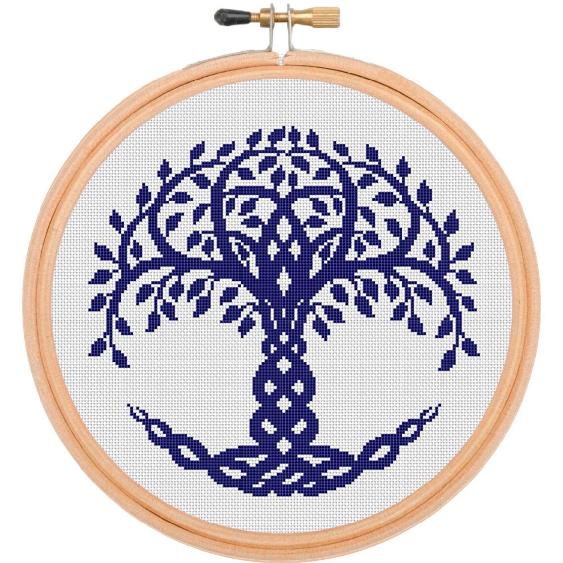 Tree of Life Cross Stitch Pattern Celtic Tree of Life Counted Cross ...