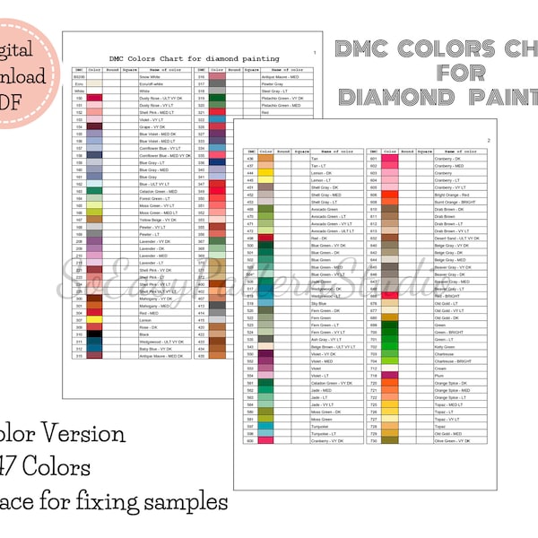 Color Diamond - Etsy