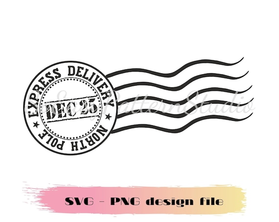 Exspress Delivery 25 Dec Svg North Pole Special Delivery Svg - Etsy