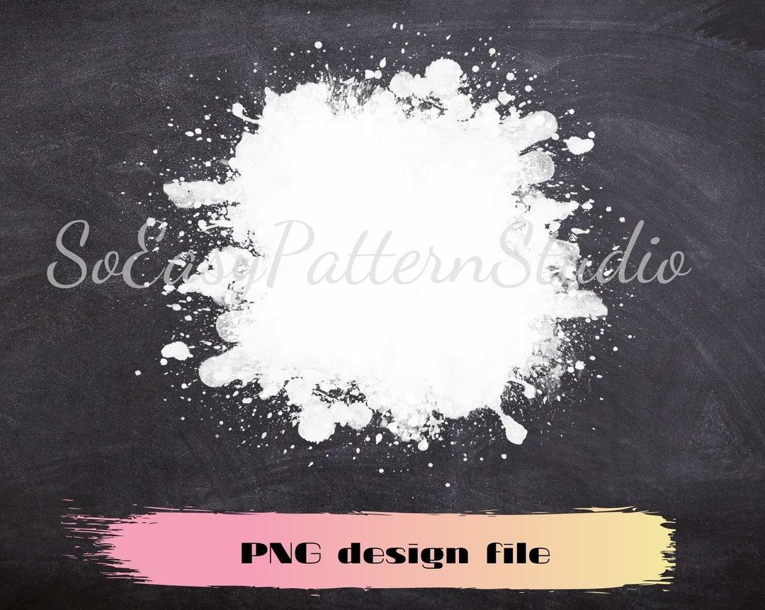 White Bleached Splatter Png File, Bleach Effect Png, Splash Distressed ...