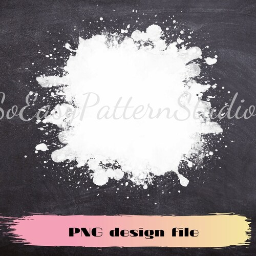 White Bleached Splatter Png File Bleach Effect Png Splash - Etsy
