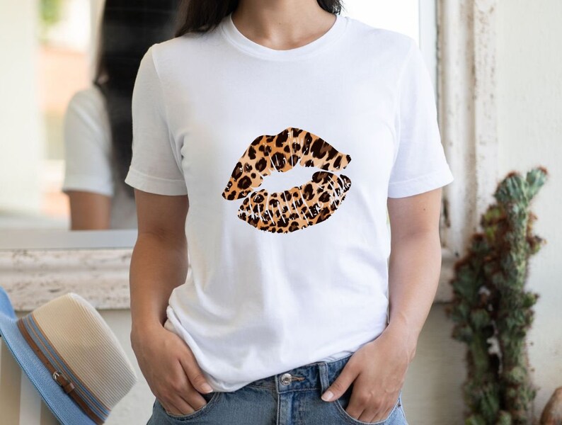 Leopard Lips Png Lips Kiss Png Love Kiss Designs Animal | Etsy