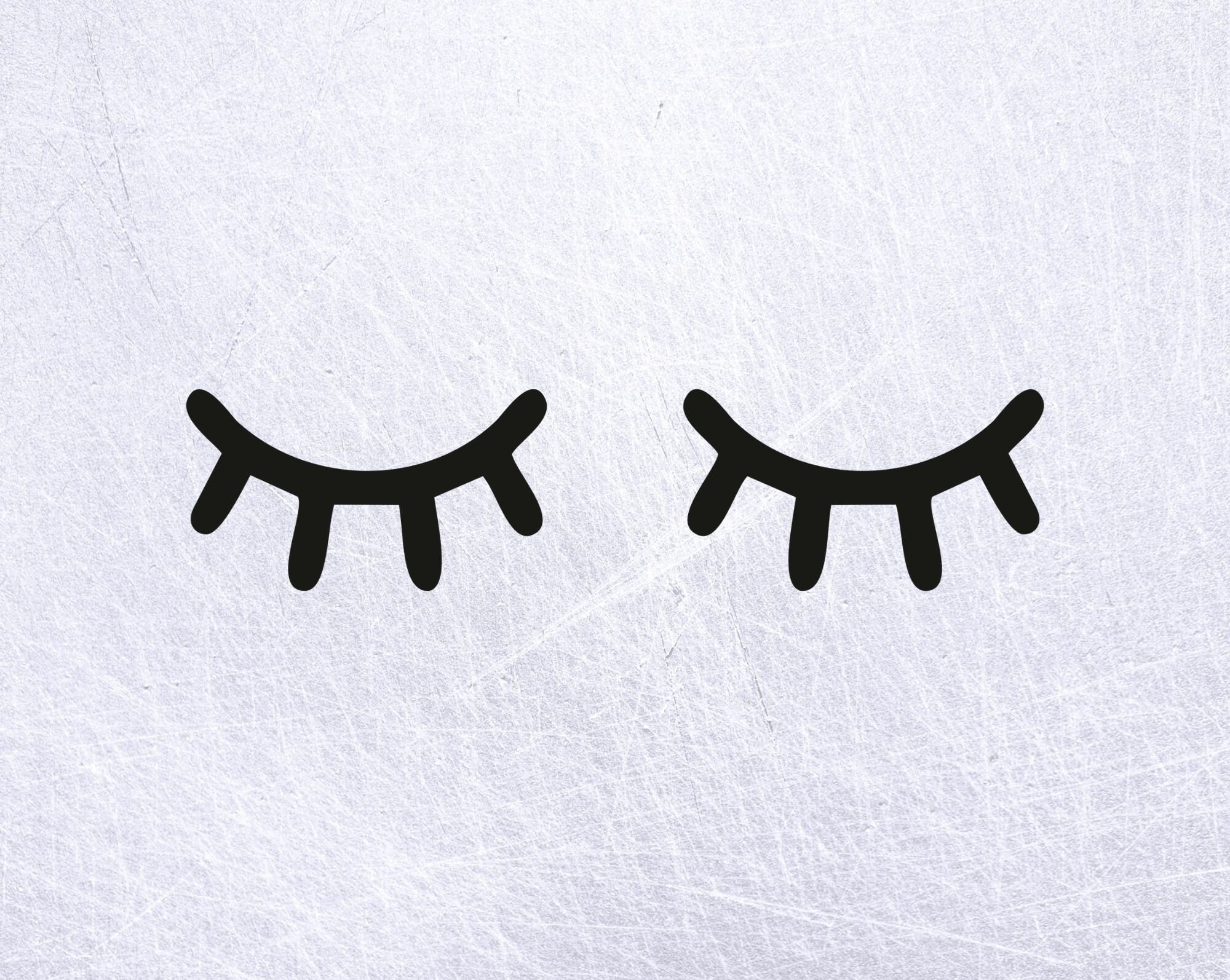 Cute Eyelashes Svg Files for Cricut Eyelashes Svg Eyes SVG Cutting File ...
