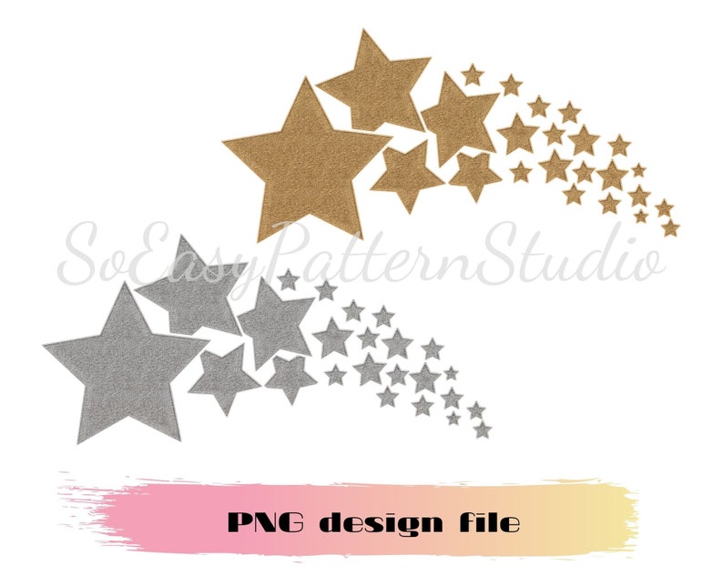 A Wave of Stars Png Stars Bundle Png Files for Sublimation - Etsy