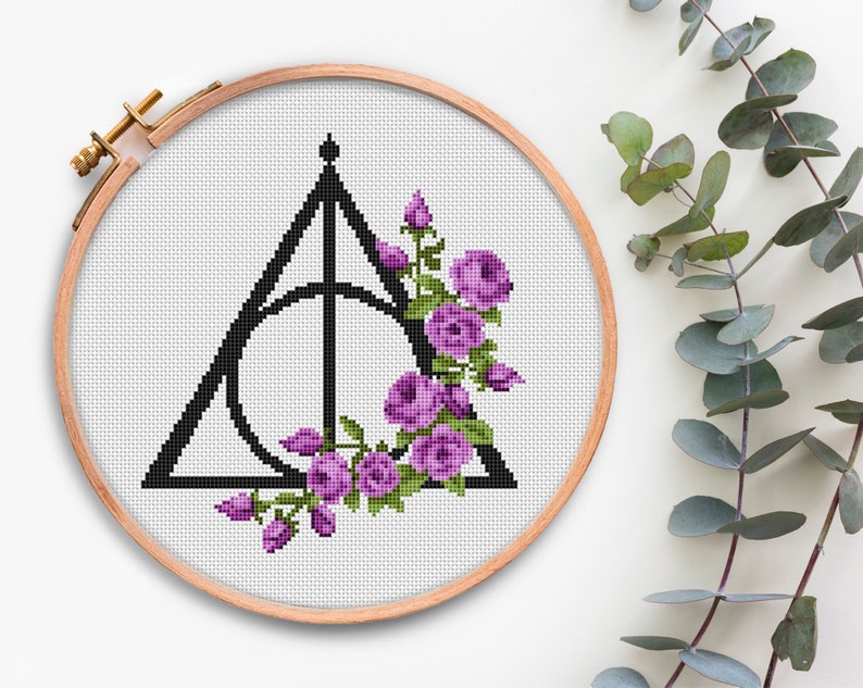Magic Symbol Cross Stitch Pattern PDF Counted Cross Stitch Chart Easy ...
