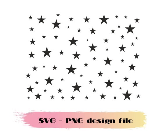 Stars Background Svg Star Svg Files for Cricut Silhouette - Etsy Israel