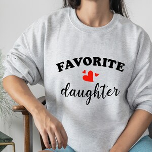 Favorite Daughter Svg, Png File, Love SVG, Cut File for Cricut and ...